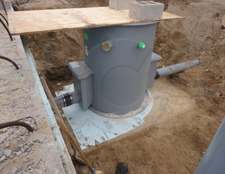 Fiberglass Manholes Integrating Flow Diversion Structures