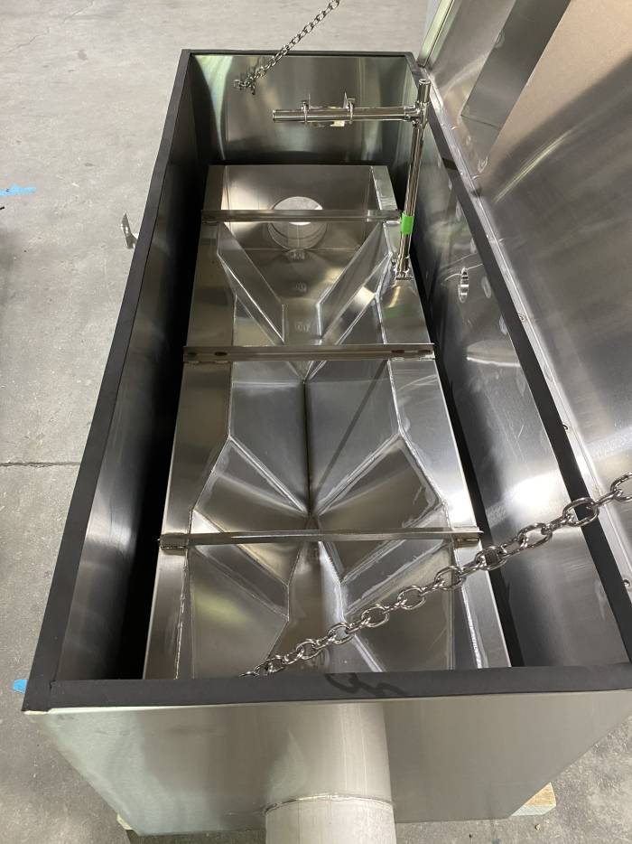 Fiberglass Equipment Enclosures for Flumes