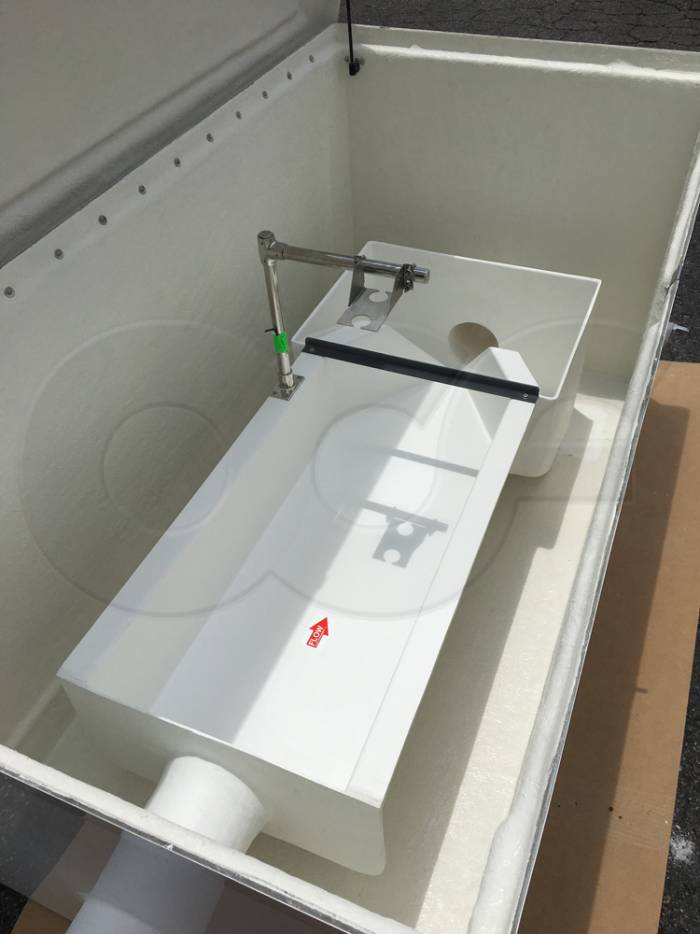 Fiberglass Equipment Enclosures for Flumes