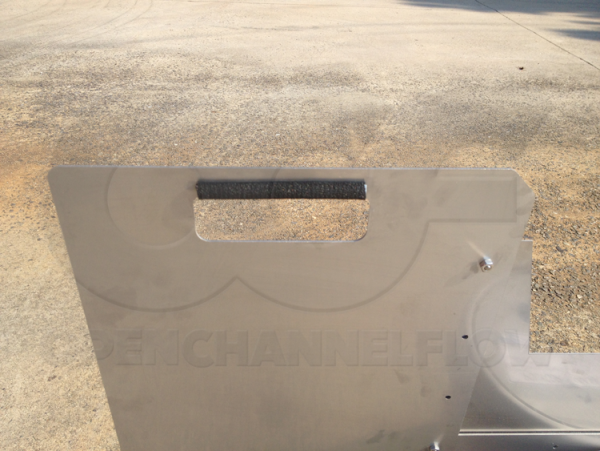 Portable Weir Plates Solution for Flow Measurement