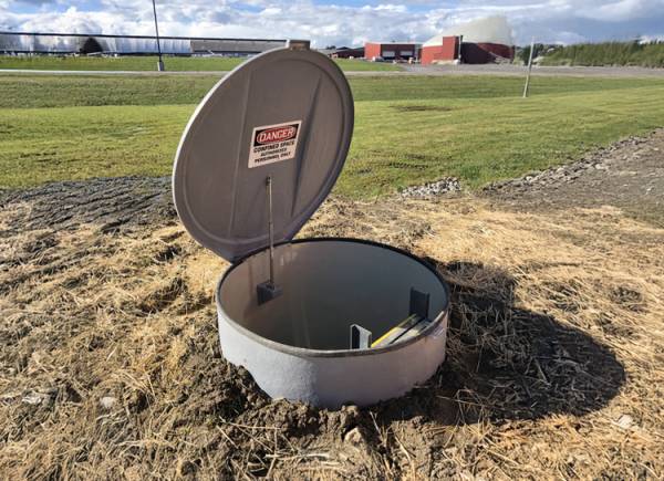 I need to measure water in a full pipe